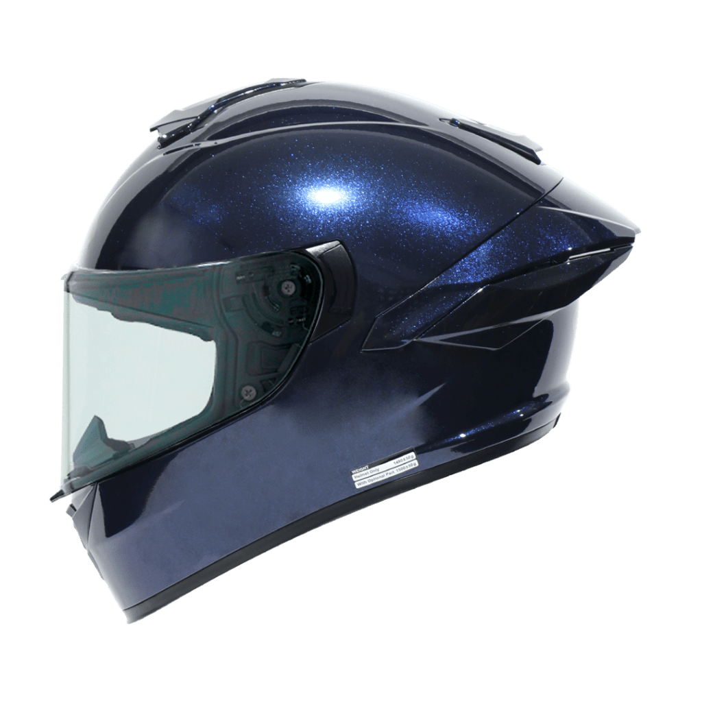 NHK MARK 1 SINGLE VISOR - SOLID SE - BLACK BLUE METALLIC | NHK Store